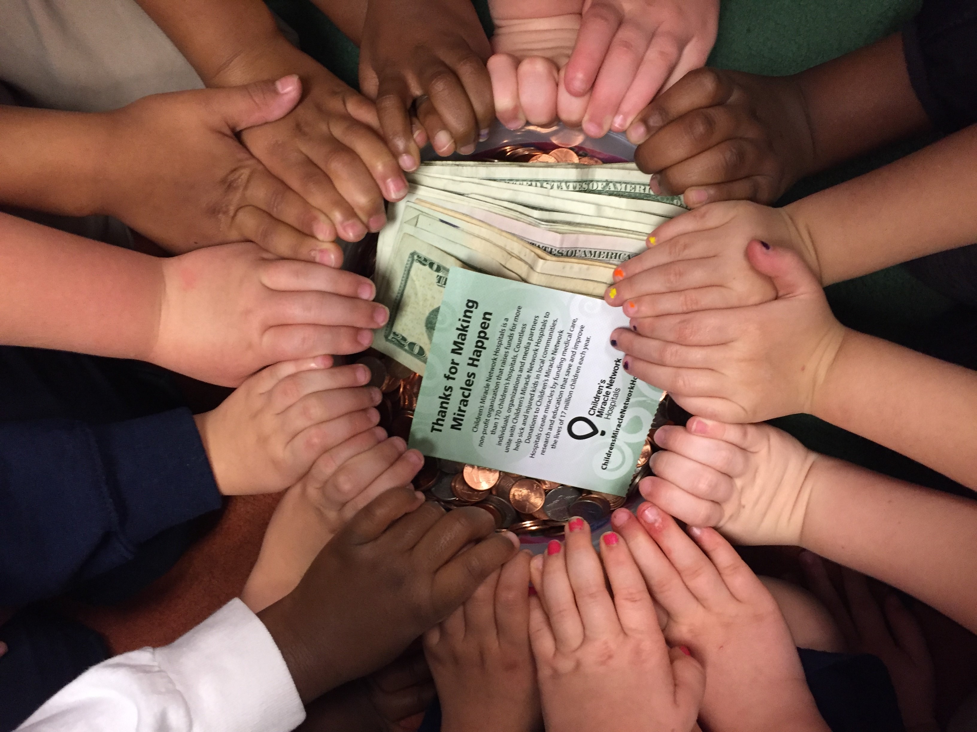 Coin Drive Raises $2,500 for Batson Children's Hospital - MECU